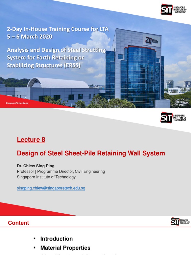 ERSS-Lecture 8 (ChiewSP 6mar20) | Download Free PDF | Strength Of ...