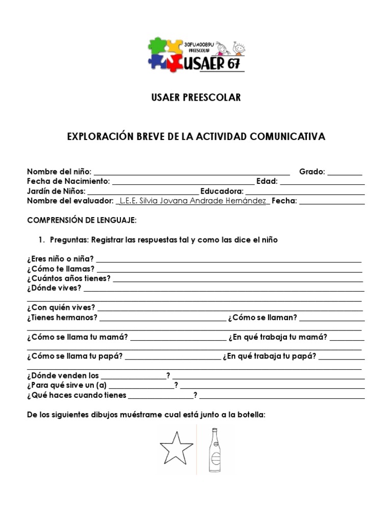 Exploración Breve de La Actividad Comunicativa (Modificada-Virtual ...