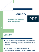 Laundry Operation and Laundry Flow Chart | PDF | Washing Machine | Laundry