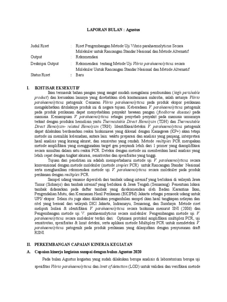 LAPORAN BULAN Agustus | PDF | Pengembangan Diri | Kesehatan Holistik