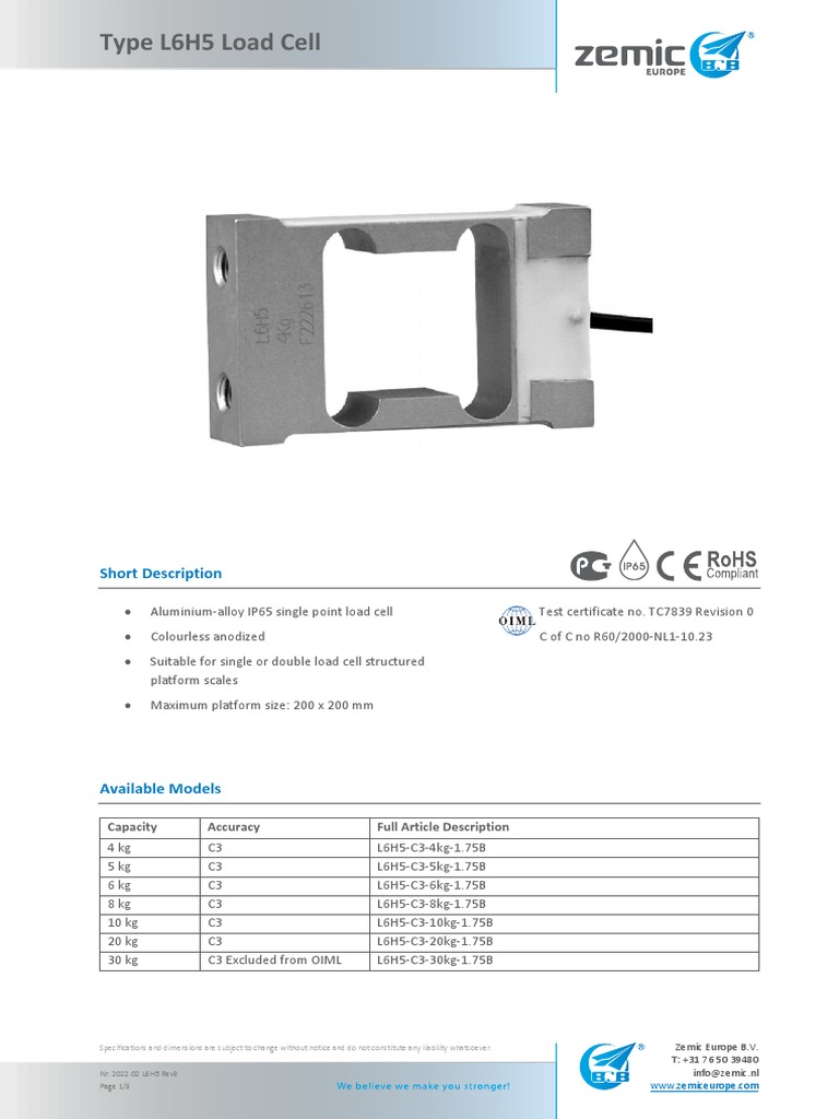 L6H5 Datasheet | PDF