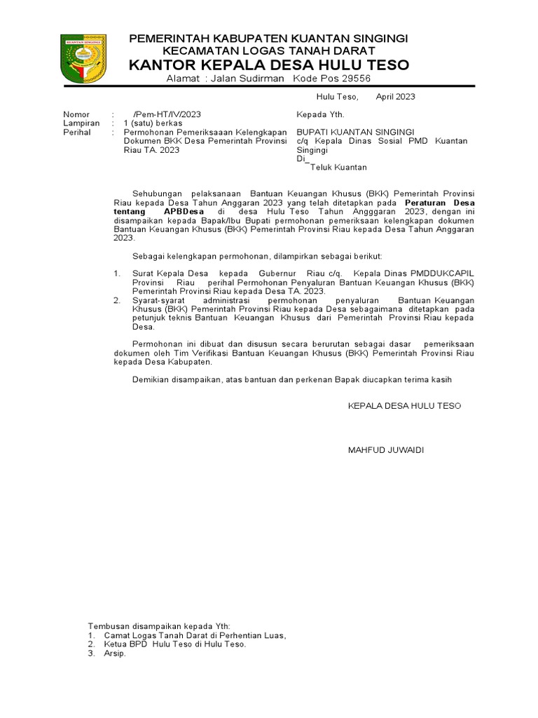 BAHAN BKK 2023 Edit | PDF