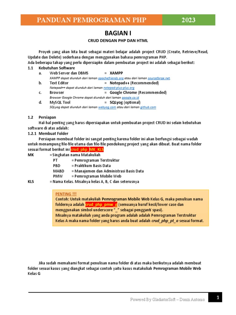 Crud PHP Tuts For All | PDF