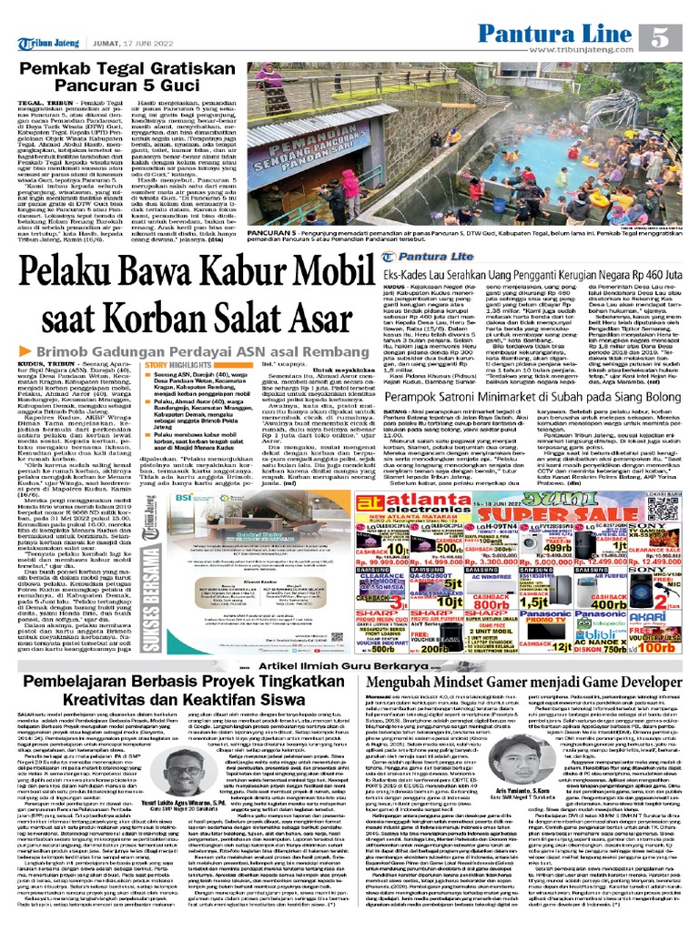 Epaper Tribun Jateng 17.6.2022 Hal 5 | PDF