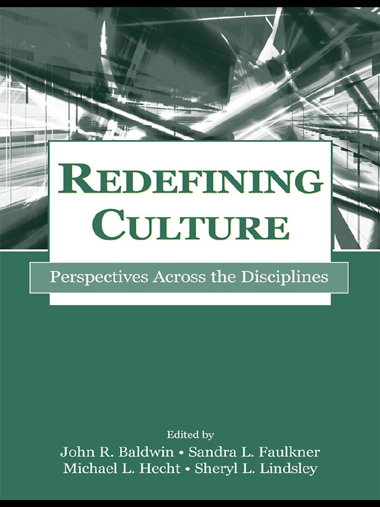 Redefining Culture Perspectives Across The Disciplines | PDF ...