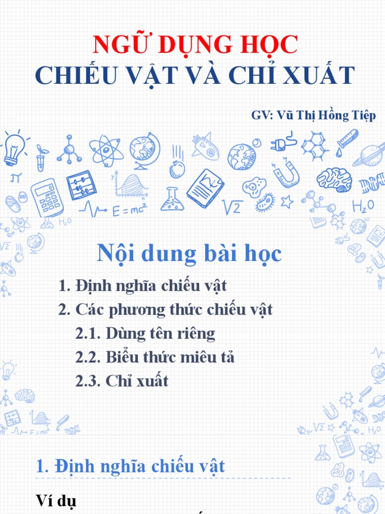 11-Chieu Vat &chi Xuat | PDF