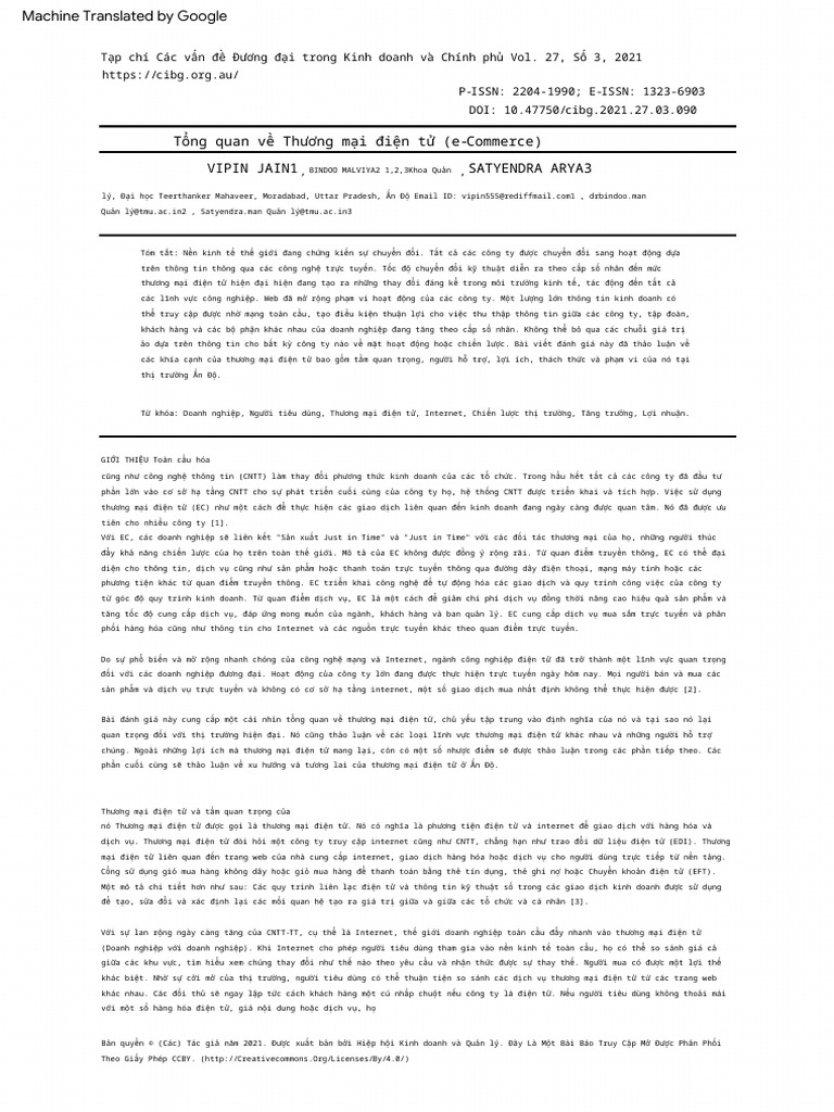 Tong Quan Tmdt (1) | PDF