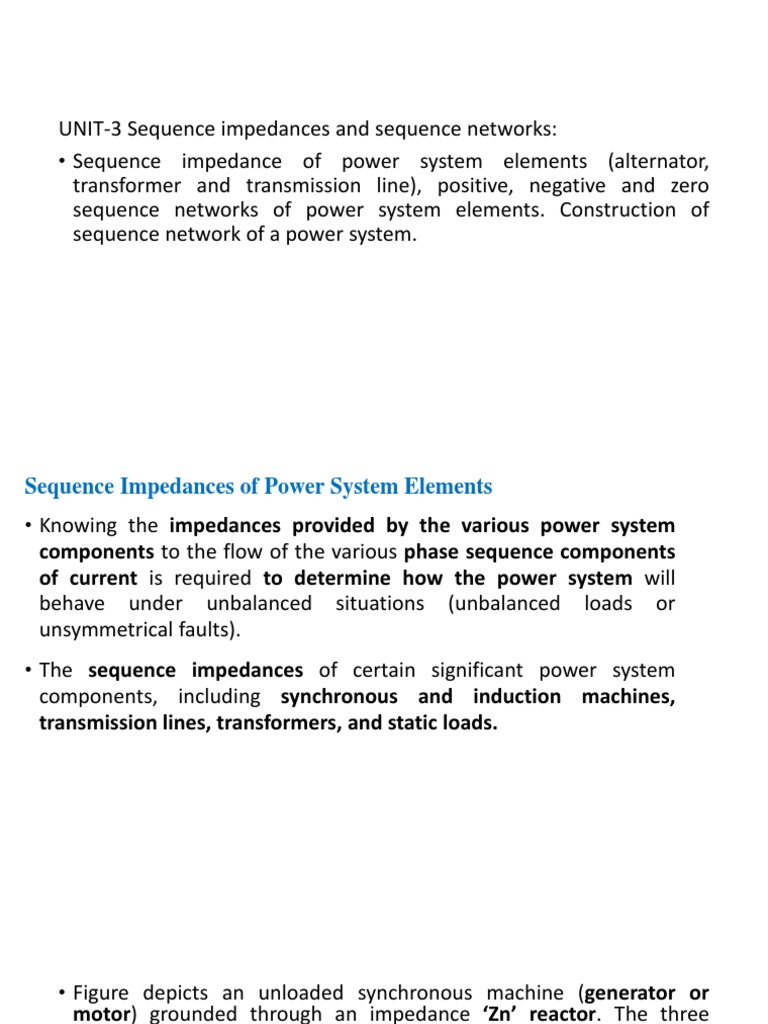 Unit 3 | PDF | Electrical Impedance | Transformer