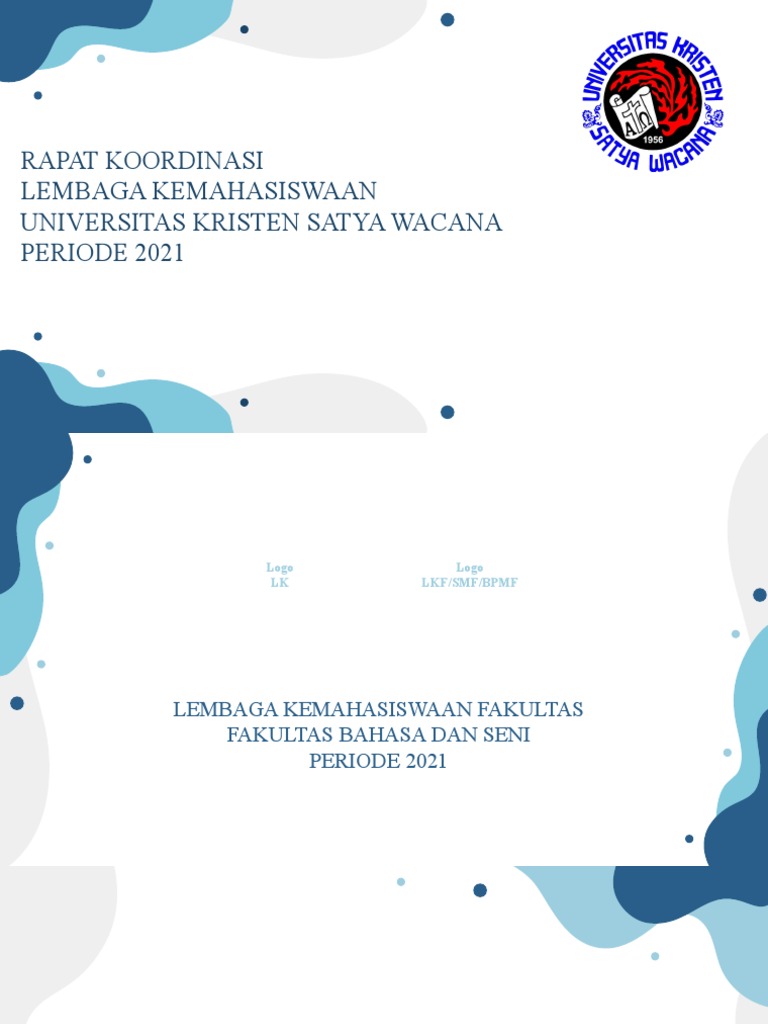 Draft PPT Pra Raker Periode 2021 - SMF FBS - Dengan Catatan | PDF