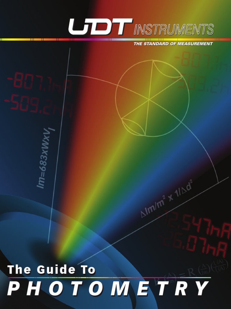 The Ultimate Guide To Photometry | PDF | Optical Filter | Sensor