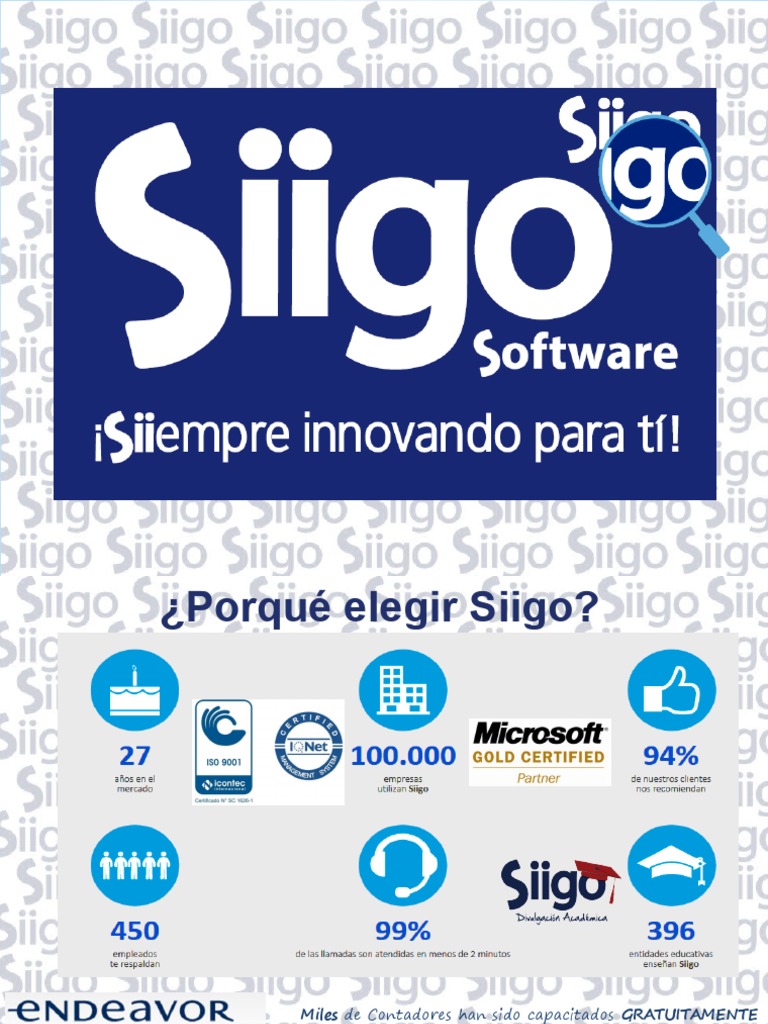 Presentación Resumida Siigo | PDF