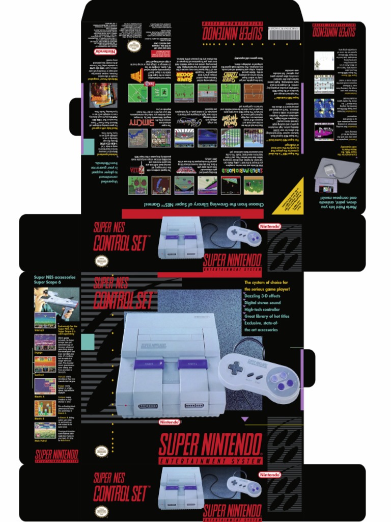 Novo Box Snes Control Set | PDF