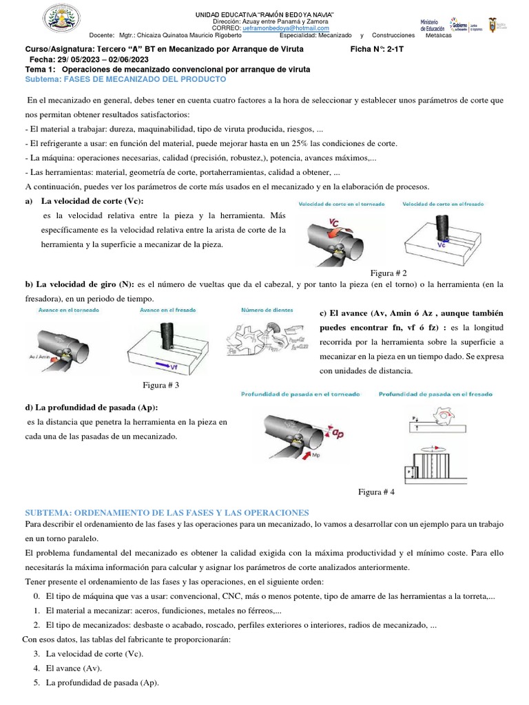 CP2 3 3meca Av Sold CC | PDF | Corriente eléctrica | Mecanizado