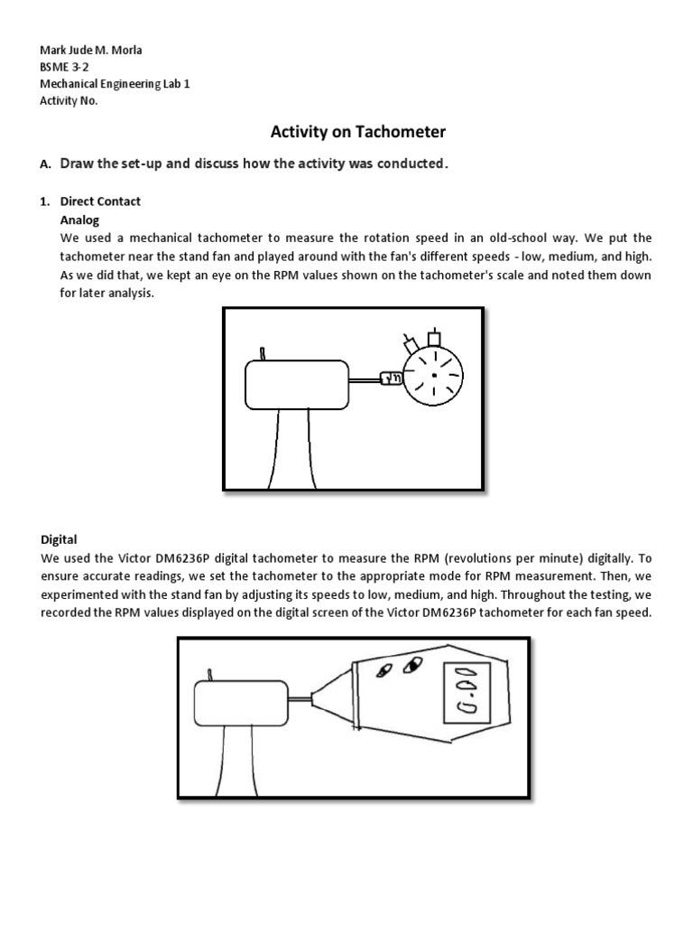 Tachometer RPM Measurement Methods | PDF | Computing | Physical Sciences