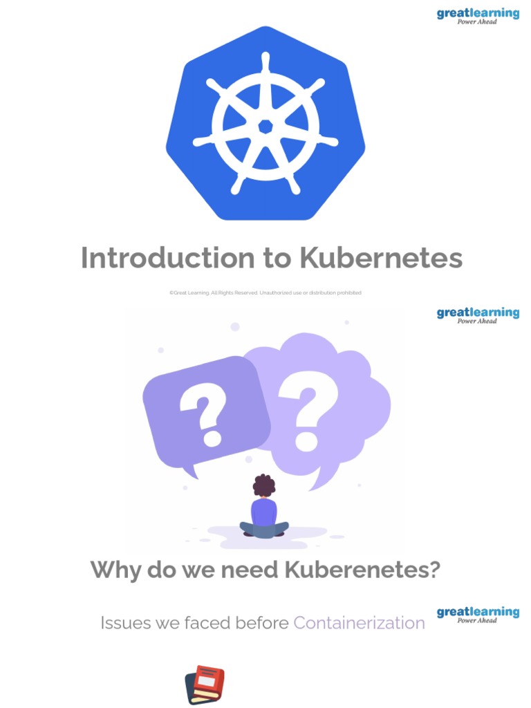Introduction To Kubernetes Pdf Computers