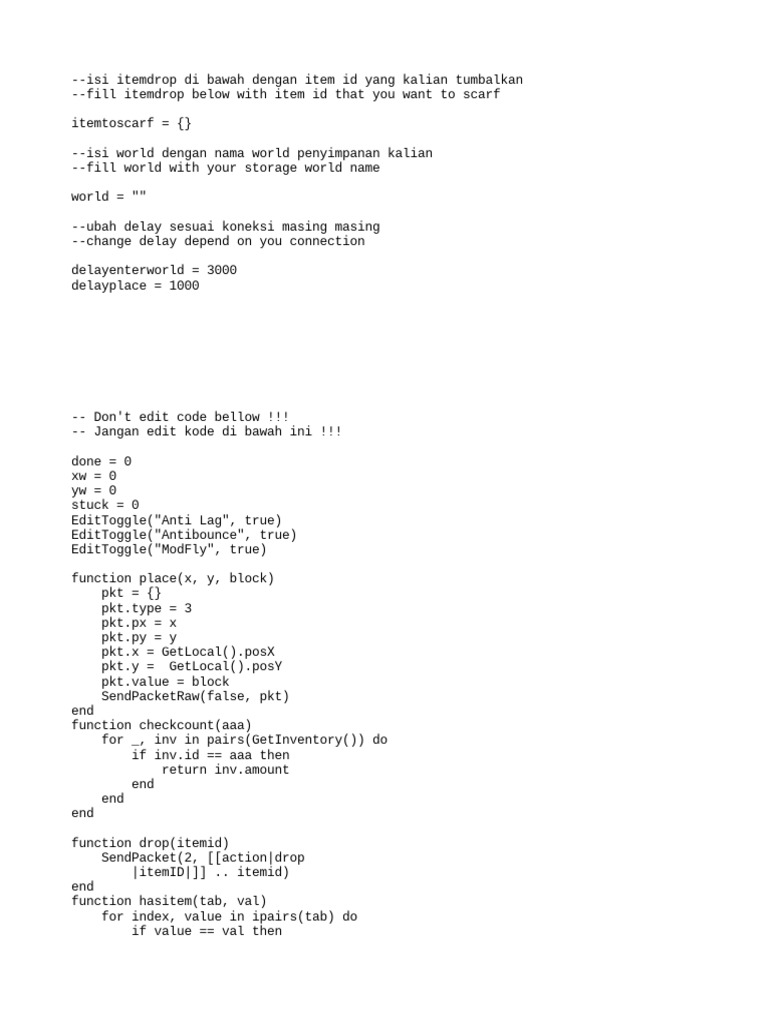 Auto Dark Ticket Script | Download Free PDF | Computer Programming