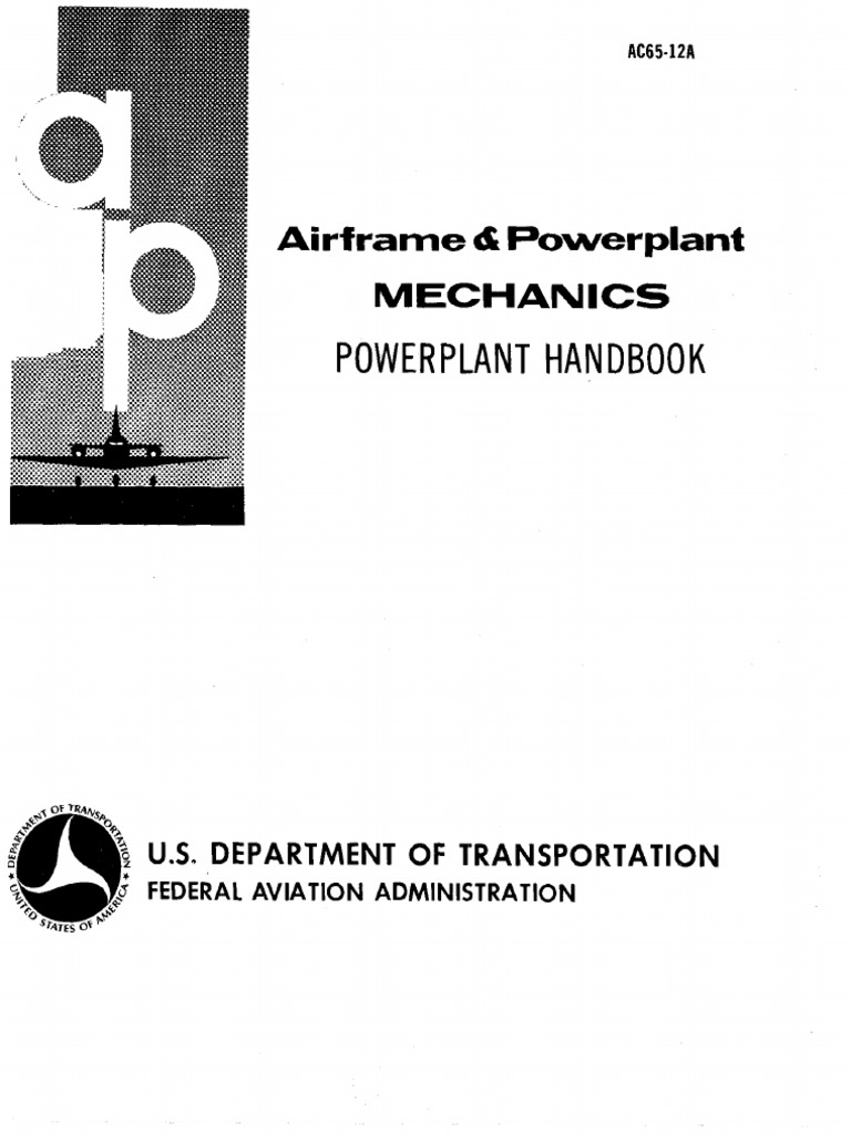AMT Powerplant Handbook | PDF