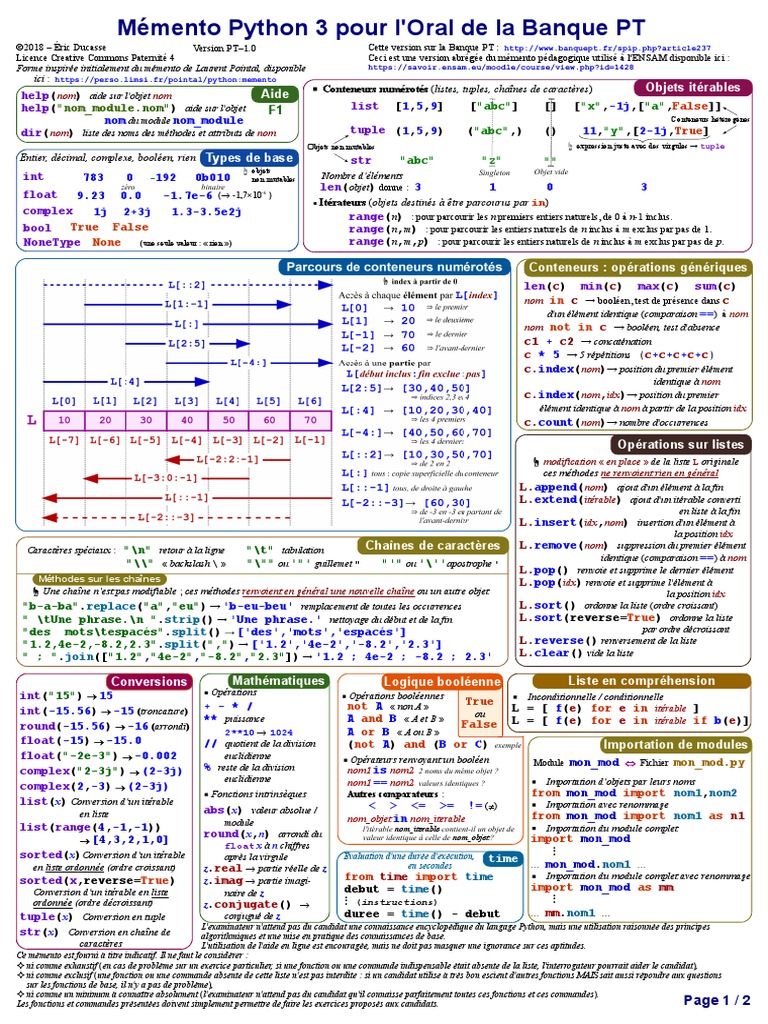 MementoPython BanquePT | PDF