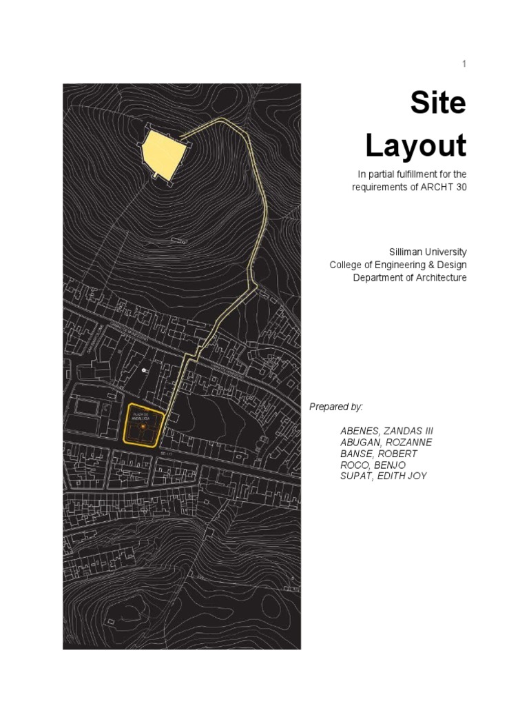 Site Layout Main Paper | PDF | Earth Sciences | Natural Environment