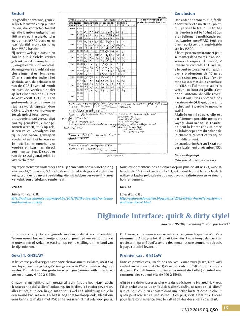 Digimode Interface | PDF