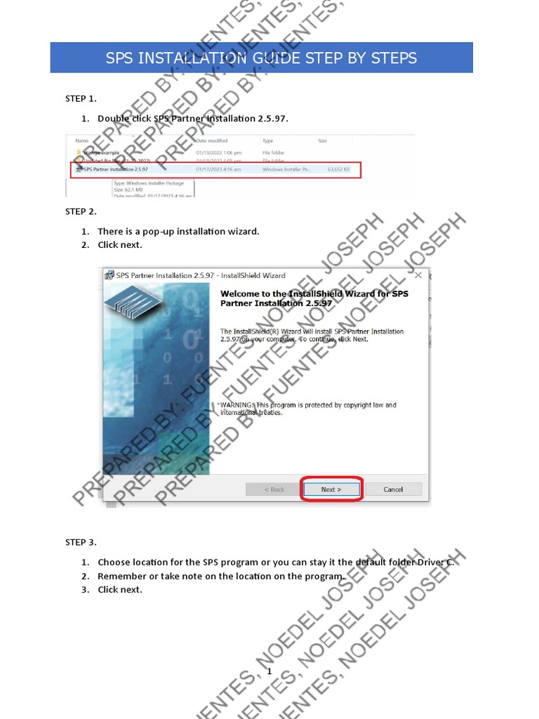 SPS Installation Guide - Watermark | PDF | Home & Garden | Technology ...
