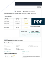 Indigo Payment Receipt | PDF