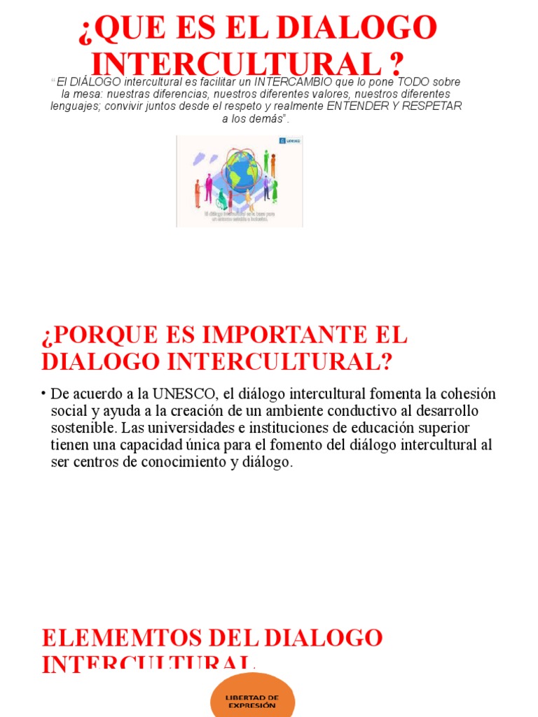 Dialogo Intercultural | PDF