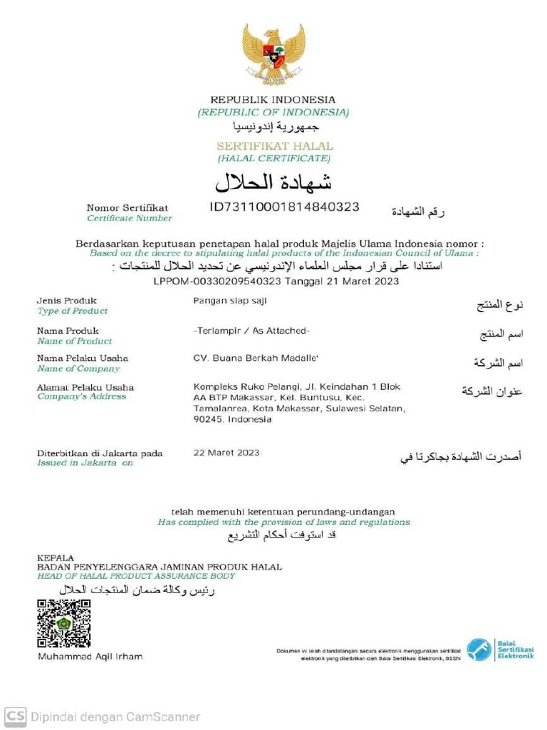 MDL Halal Full | PDF