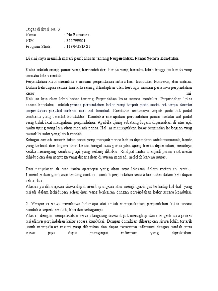 Tugas Diskusi Sesi 3 | PDF