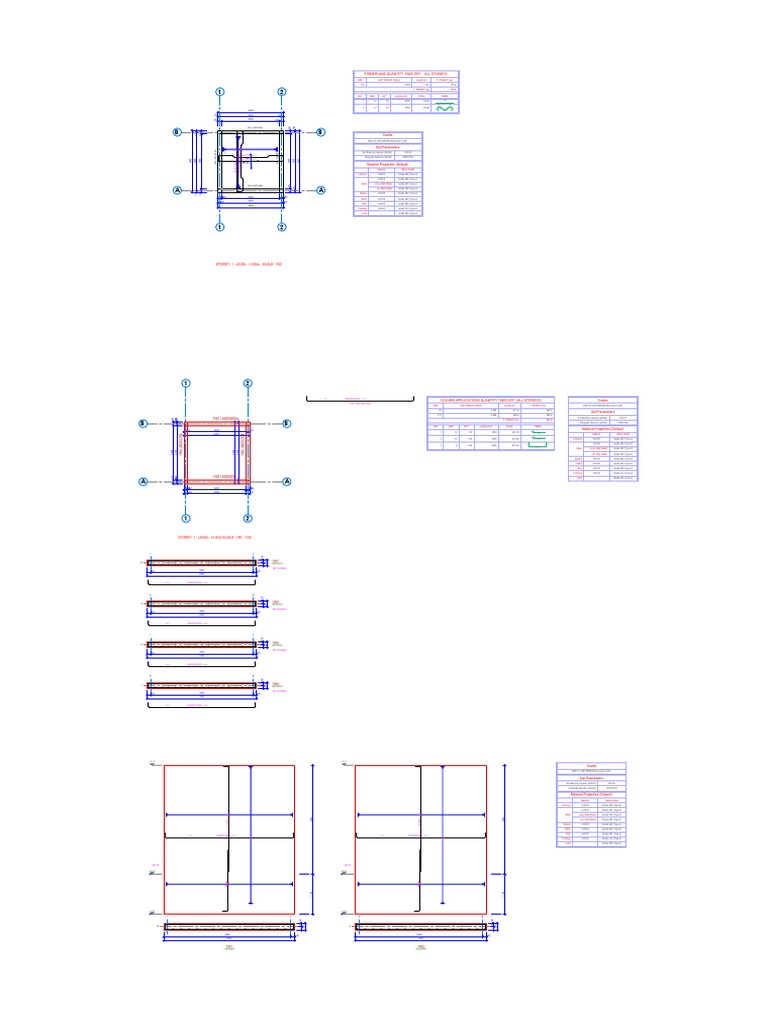 Tank Structure Drawing-model | PDF | Materials | Building Technology