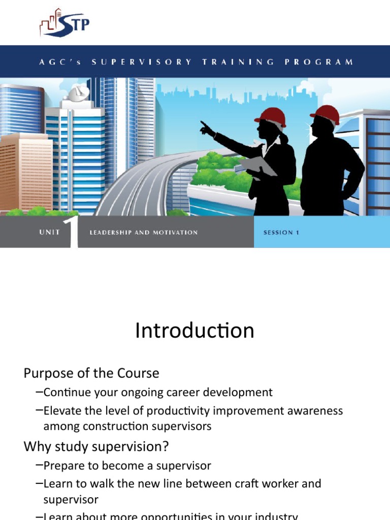 Project Supervisor | PDF | Leadership | Motivational