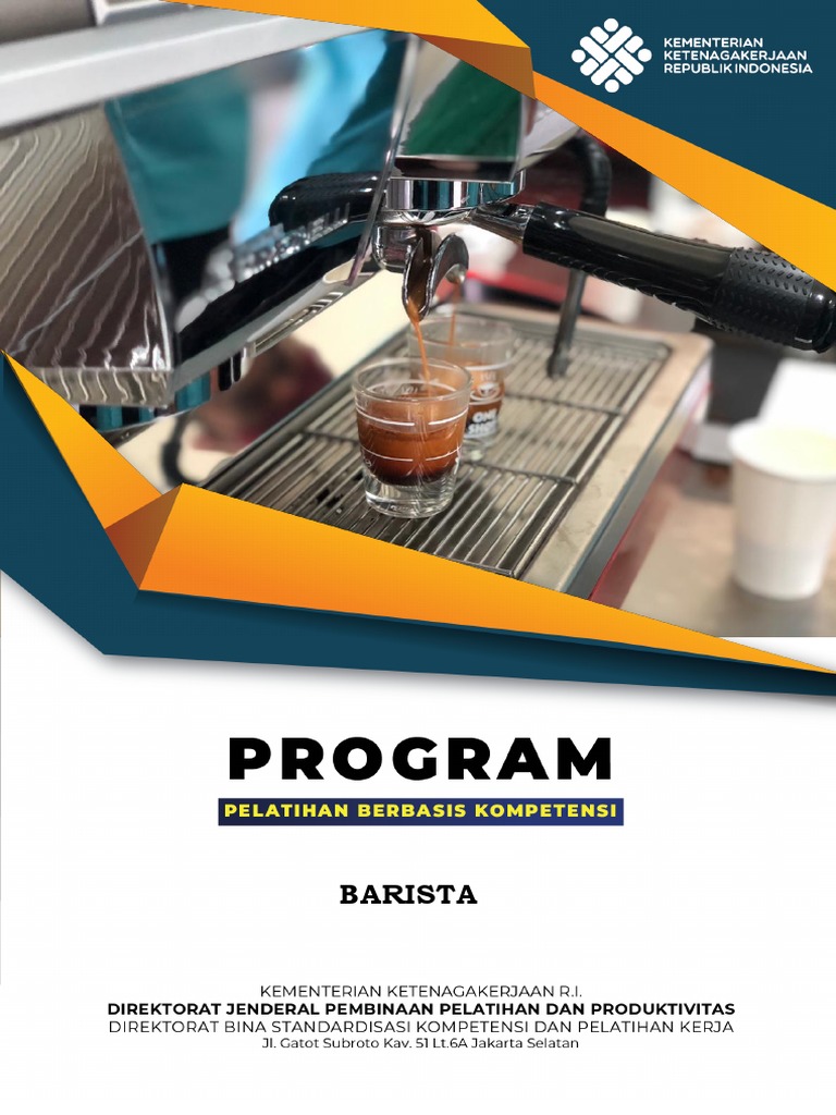 Program Pelatihan Barista 2025 | PDF
