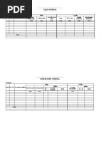 Subsidiary Sales Journal Template | PDF | Finance & Money Management