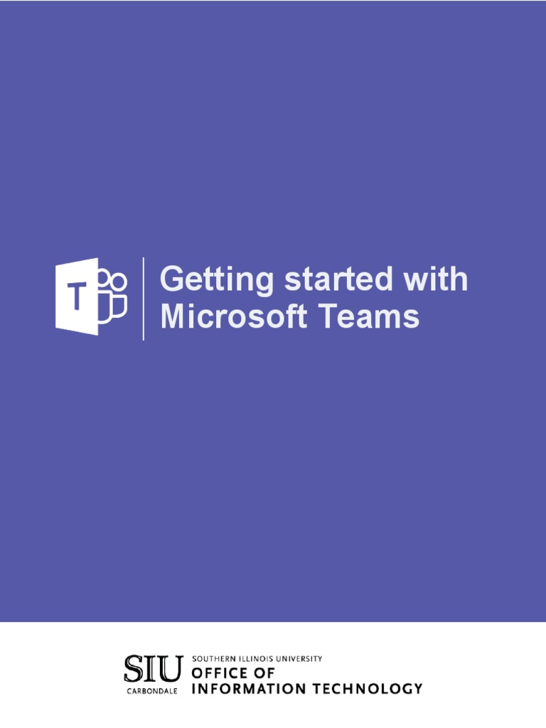 Microsoft Teams User Training Guide | PDF | Computer File | Icon ...