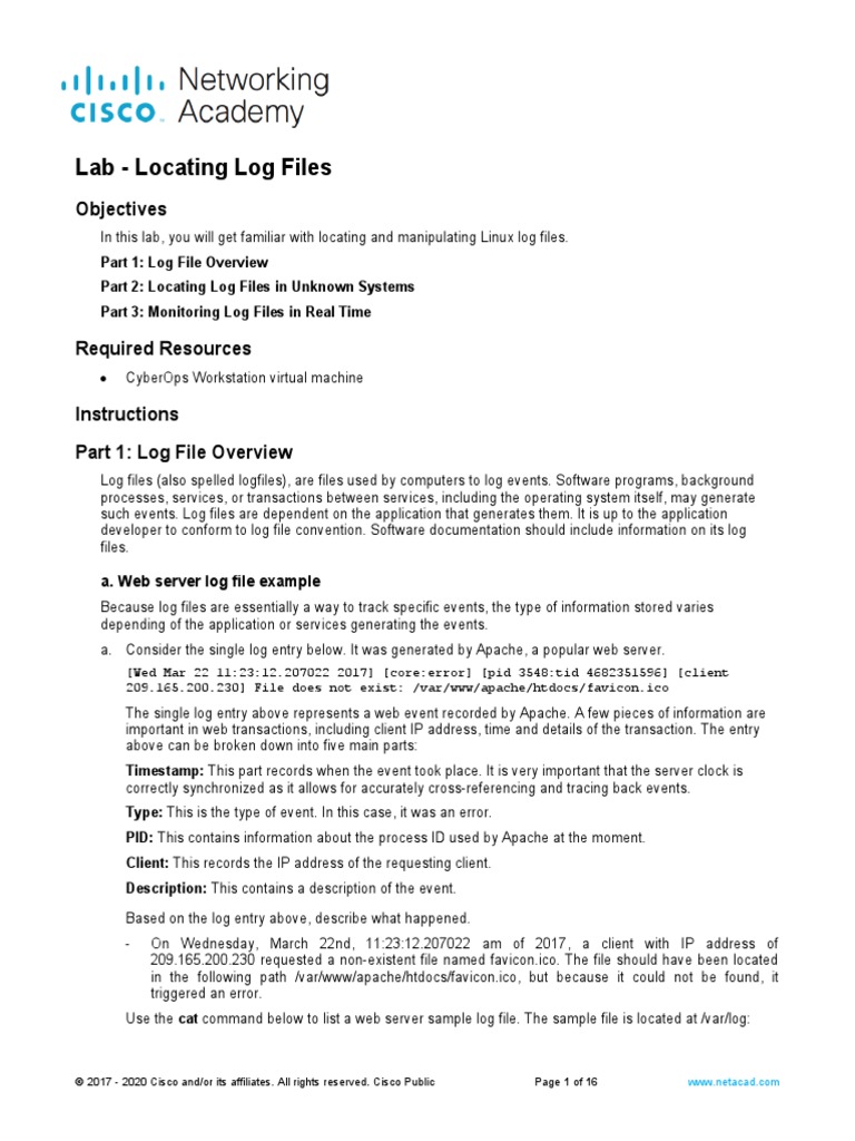 Error Message Search in Log Files | PDF | Computers