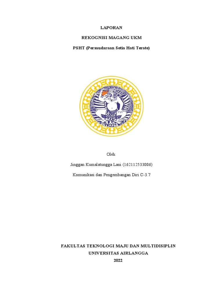 Rekognisi Magang UKM | PDF