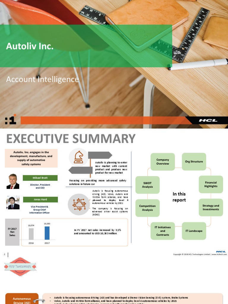 Autoliv 2018 | PDF | Airbag | Supply Chain