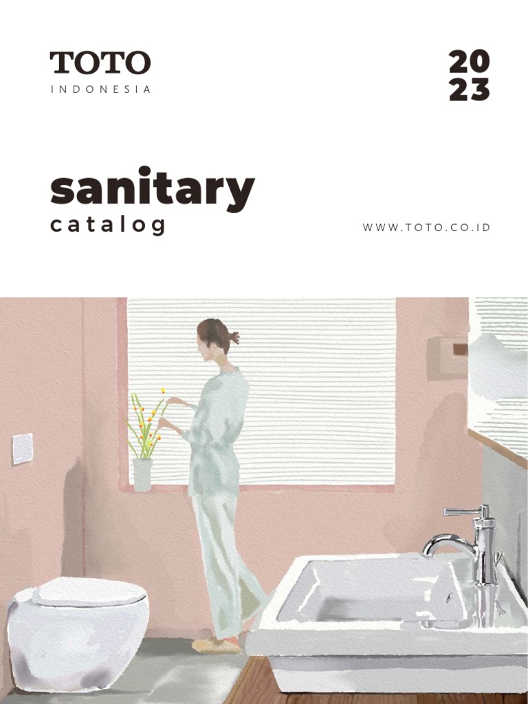 TOTO Sanitary Catalog February 2023 | PDF | Toilet | Hydraulic Engineering
