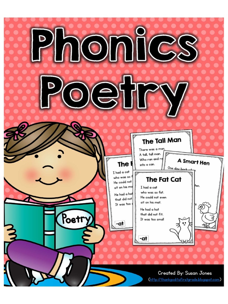 Word Family Reading Phonics Poetry | PDF