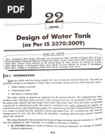 Design of Reinforced Concrete Water Tanks | PDF