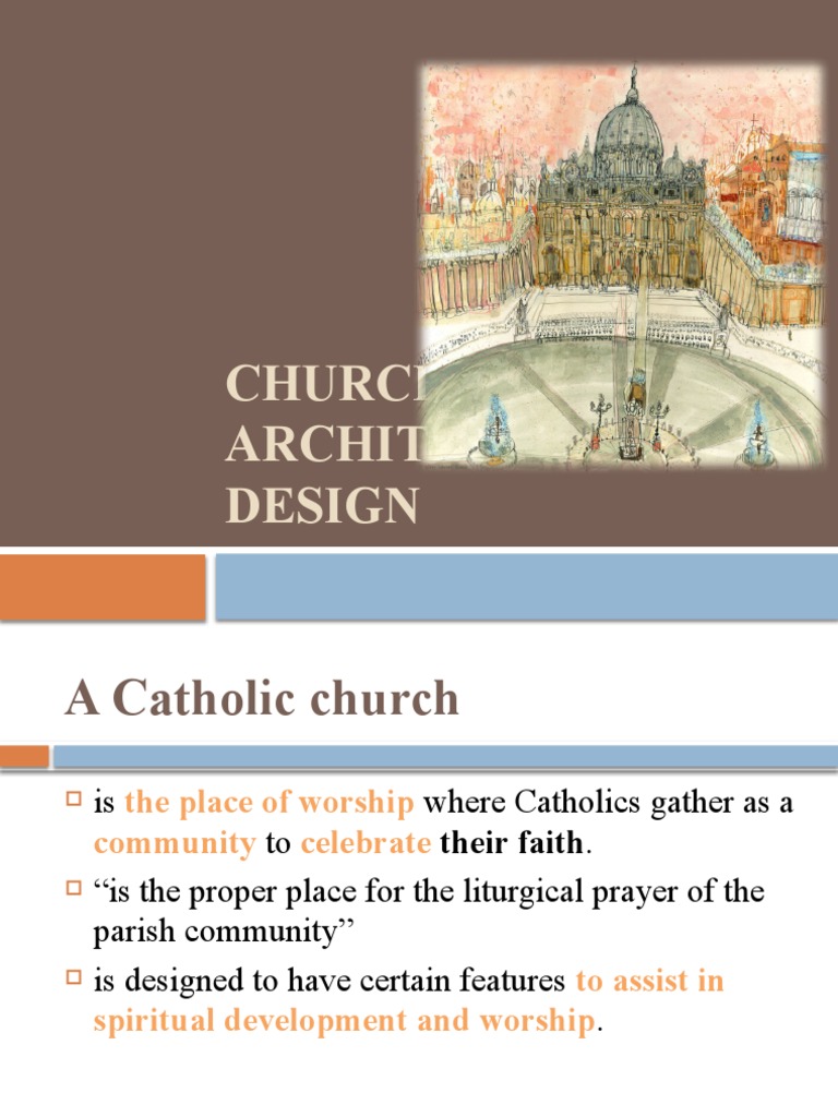 Catholic Church Design and Layout Guide | PDF