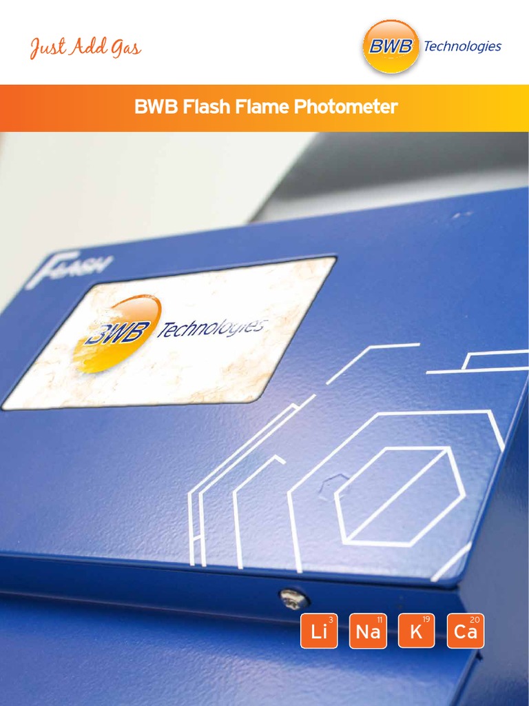BWB Flash Flame Photometer Guide | PDF | Detection Limit | Calibration