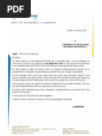 Reponse Demande D'explication PDF | PDF