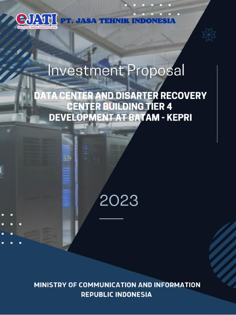 Proposal of Data Centre Building at Batam For KemenKominfo | PDF | Data ...