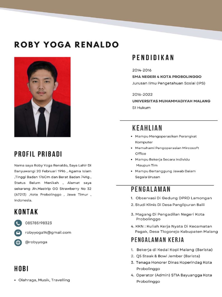 CV Terbaru | PDF