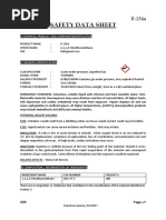 R134a Safety Data Sheet Overview | PDF