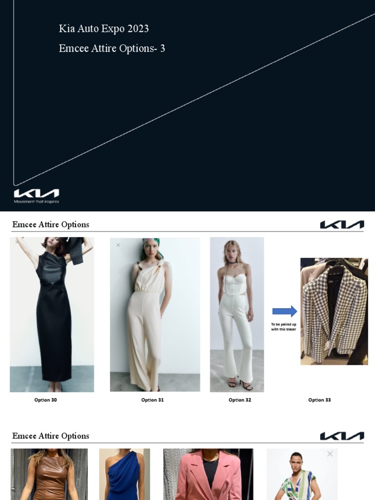 Emcee Attire Options | PDF