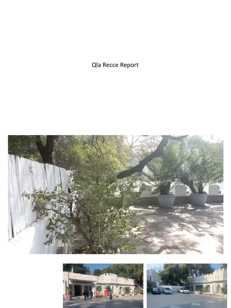 Qla Recce Report | PDF