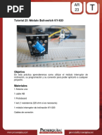 El Sensor de Sonido KY-038 | PDF | Sensor | Decibel
