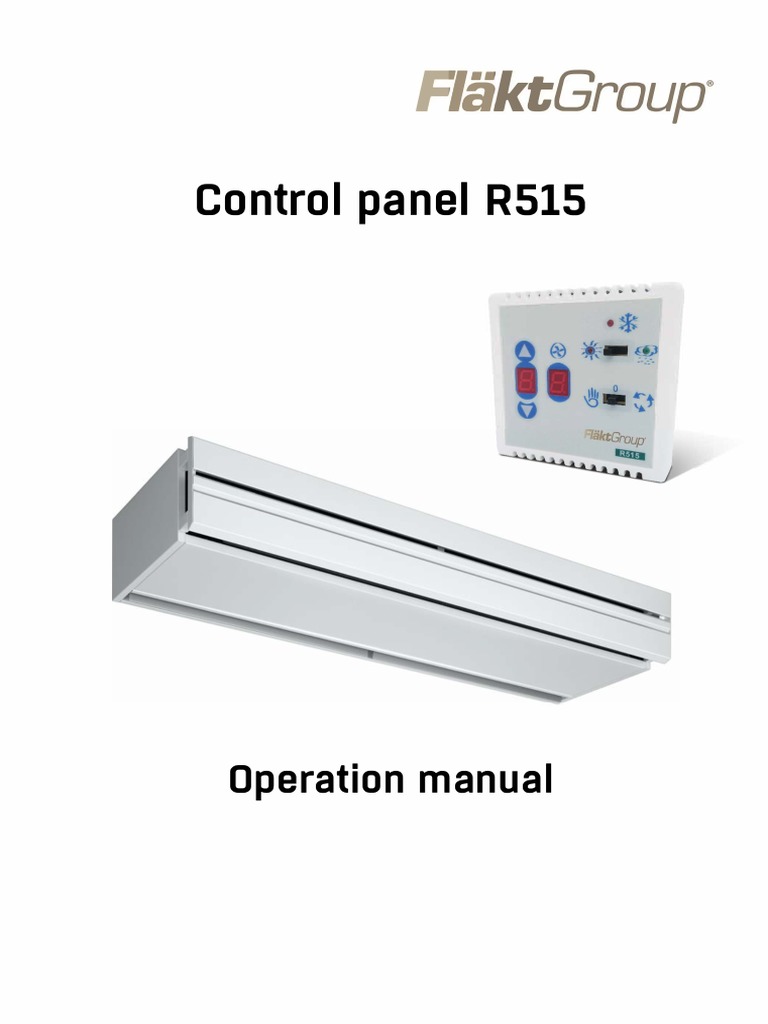 FG - Operation Manual Controller R515 - Installation - UN | PDF | Thermostat | Switch